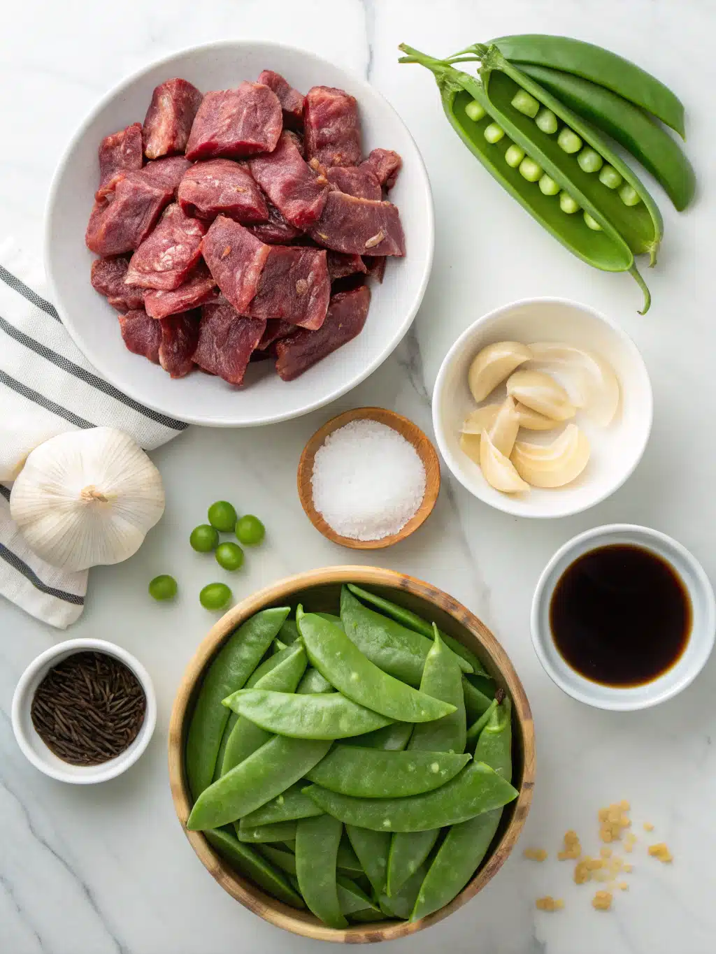 Beef and Snow Pea Stir Fry